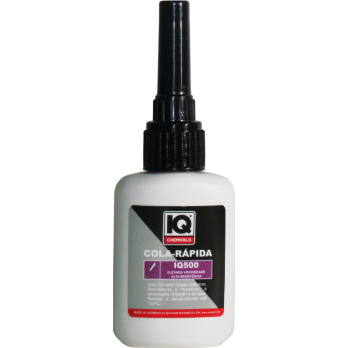 COLA RÁPIDA CIANOACRILATO 20GR IQ CHEMICALS